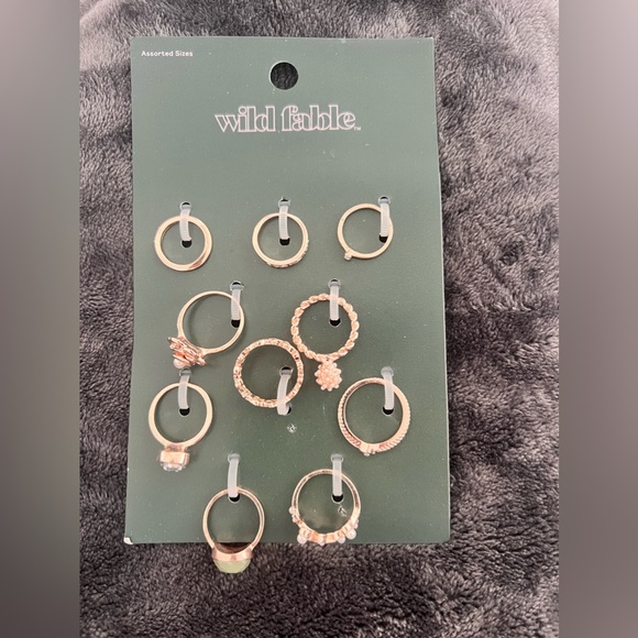 wild fable | Jewelry | Wild Fable Rings Assorted Sizes Rings Gold Color ...